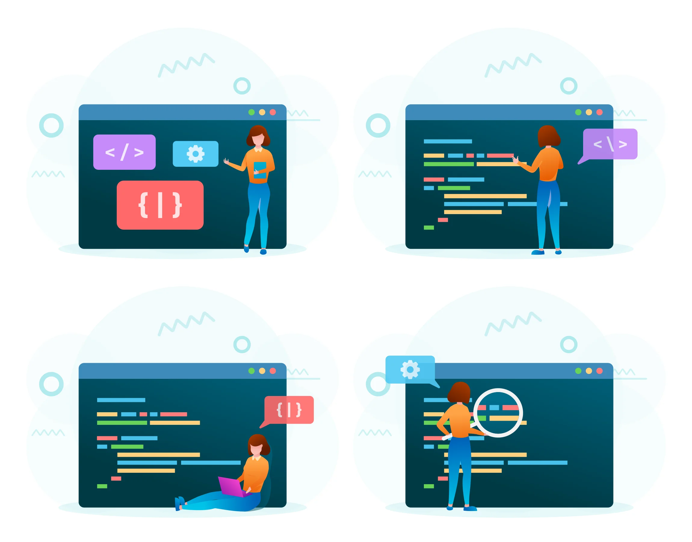 Calendrier Complet Bootstrap 5 | AngularForAll